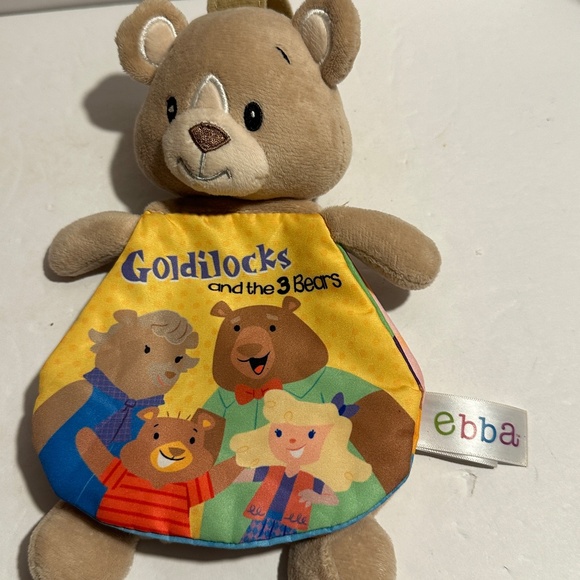EBBA | Toys | Ebba Baby Plushsoft Book Goldilocks And The 3 Bears ...